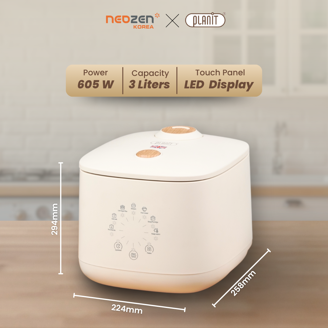 Jual NEOZEN x PLANIT LOW CARBO RICE COOKER MULTIFUNGSI - MULTI COOKER ...