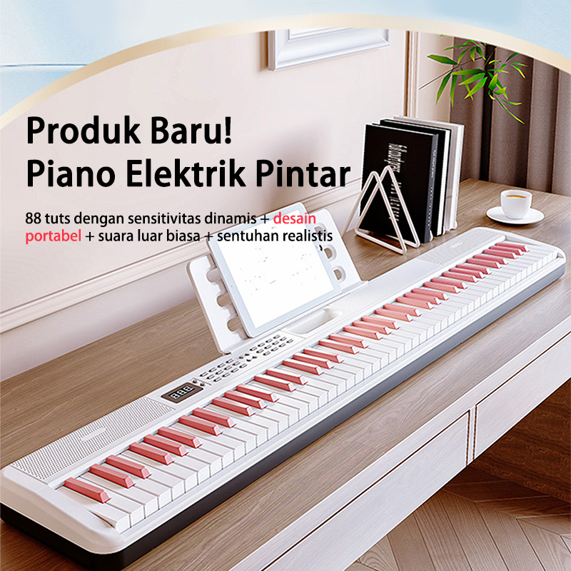 Jual Benston Music- Piano Elektronik Multifungsi, Piano 88-Key, 88 tuts ...