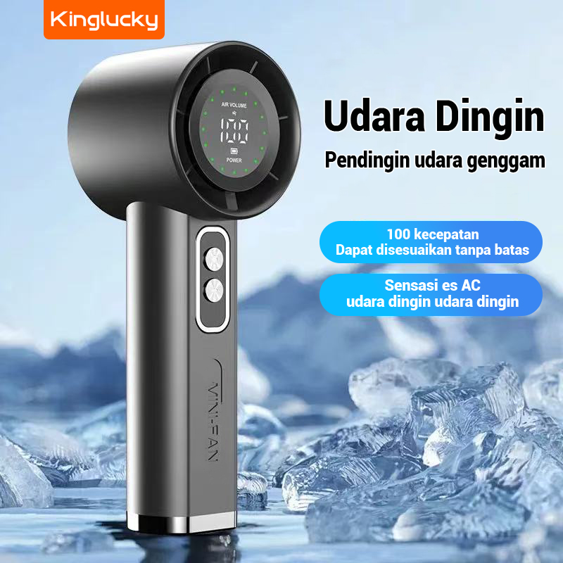 Jual Kinglucky s02 Kecepatan Tinggi Portabel kipas 100 Gear Wind kipas ...