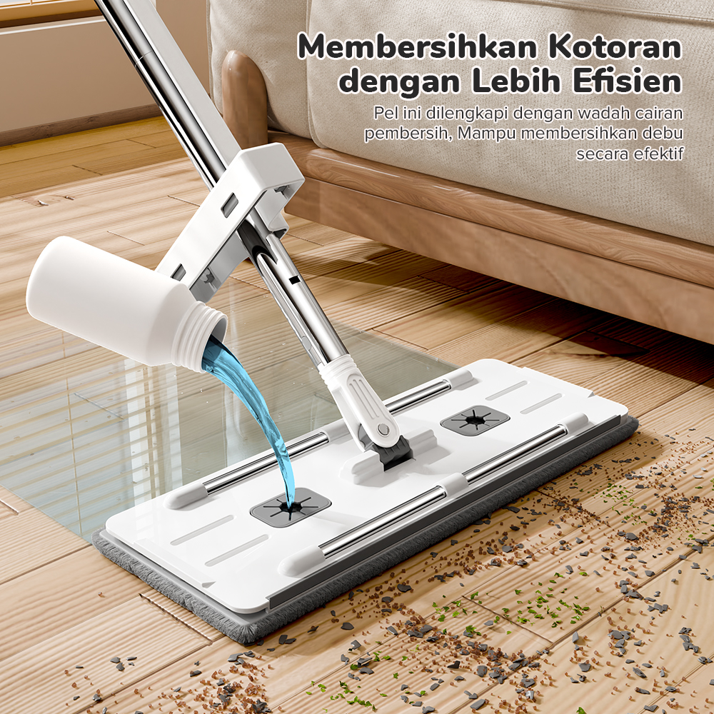 Jual COOGER Alat Pel Spray Jumbo Mop Lantai Standing Pel Spray Mop ...