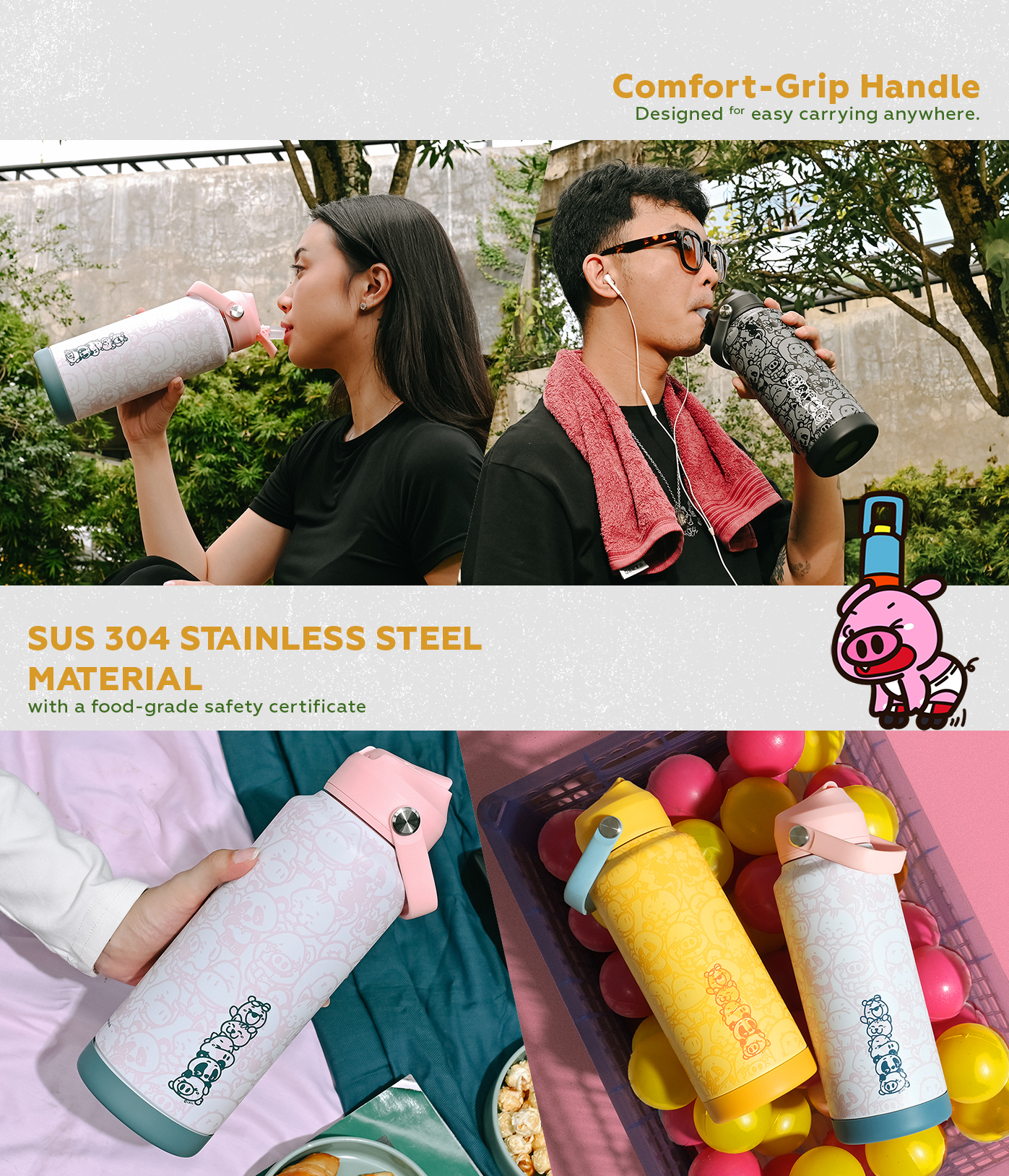 Jual CRSL Drinke Tumbler I Botol Tempat minum I Tumblr Travel Bottle ...