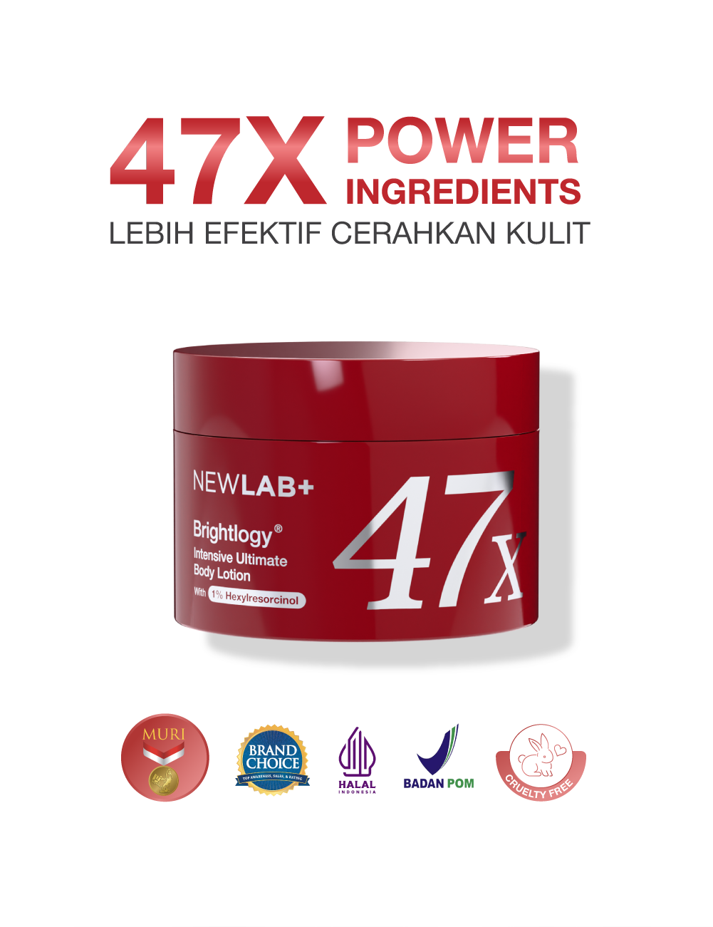 Jual NEWLAB Brightlogy Intensive Ultimate Body Lotion with 1% Hexyl ...