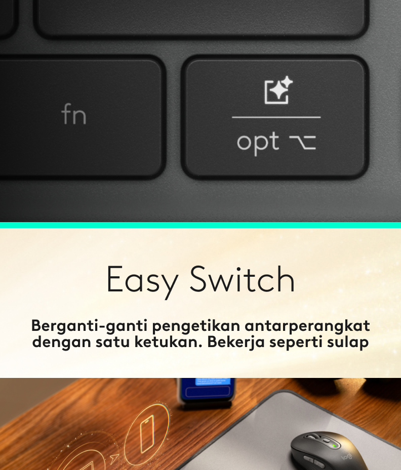 Jual Logitech Signature Slim Solar+ Keyboard Wireless Bertenaga Surya ...