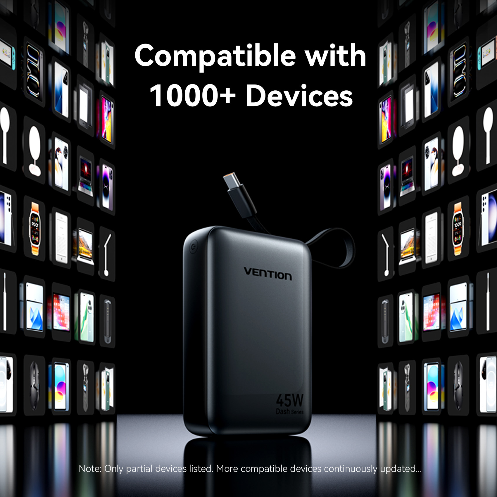 Jual [Tersertifikasi CCC] Vention Universal Powerbank Dash Series ...