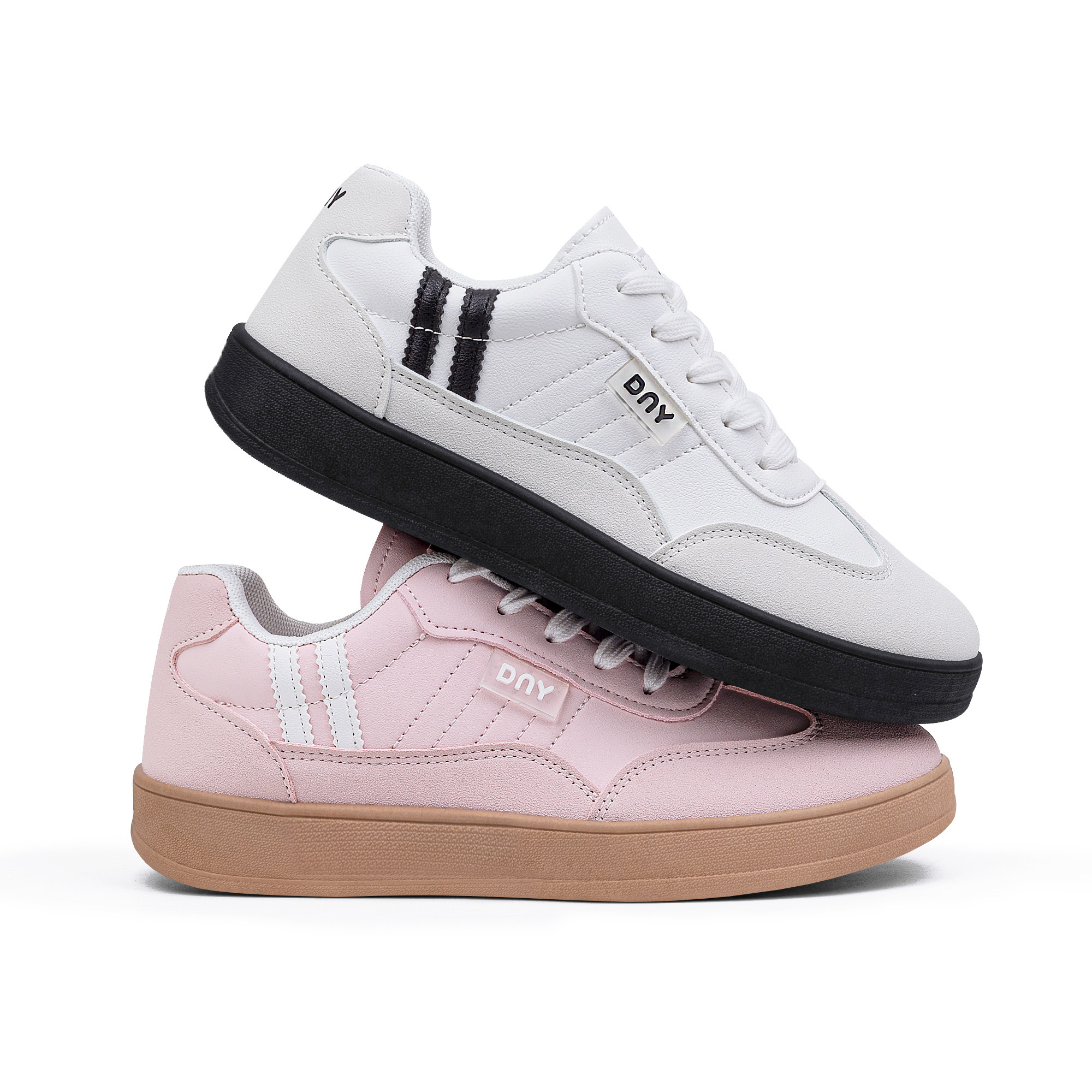 Jual Sepatu DNY Sneakers Wanita Kekinian Casual Shoes Cewek Import ...