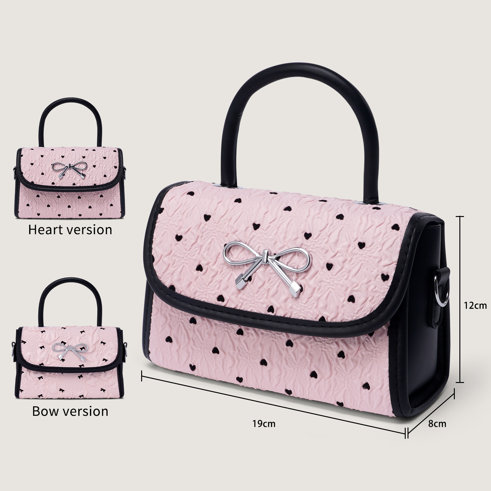 Jual RAINSMORE Tas Korean Style | Tas Pita Mini Elegan Polkadot | Bisa ...
