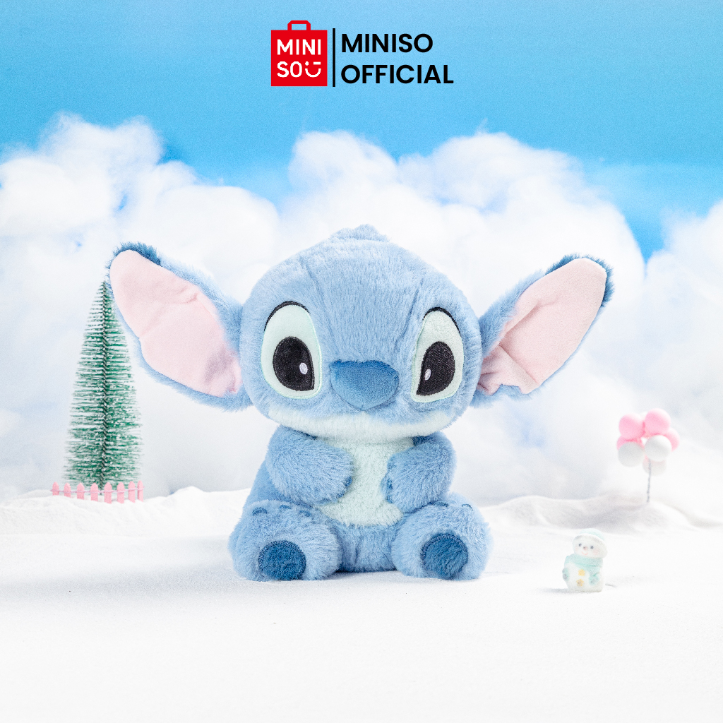 Jual Miniso x Disney Stitch Boneka Lucu Karakter Stitch Plush Doll ...