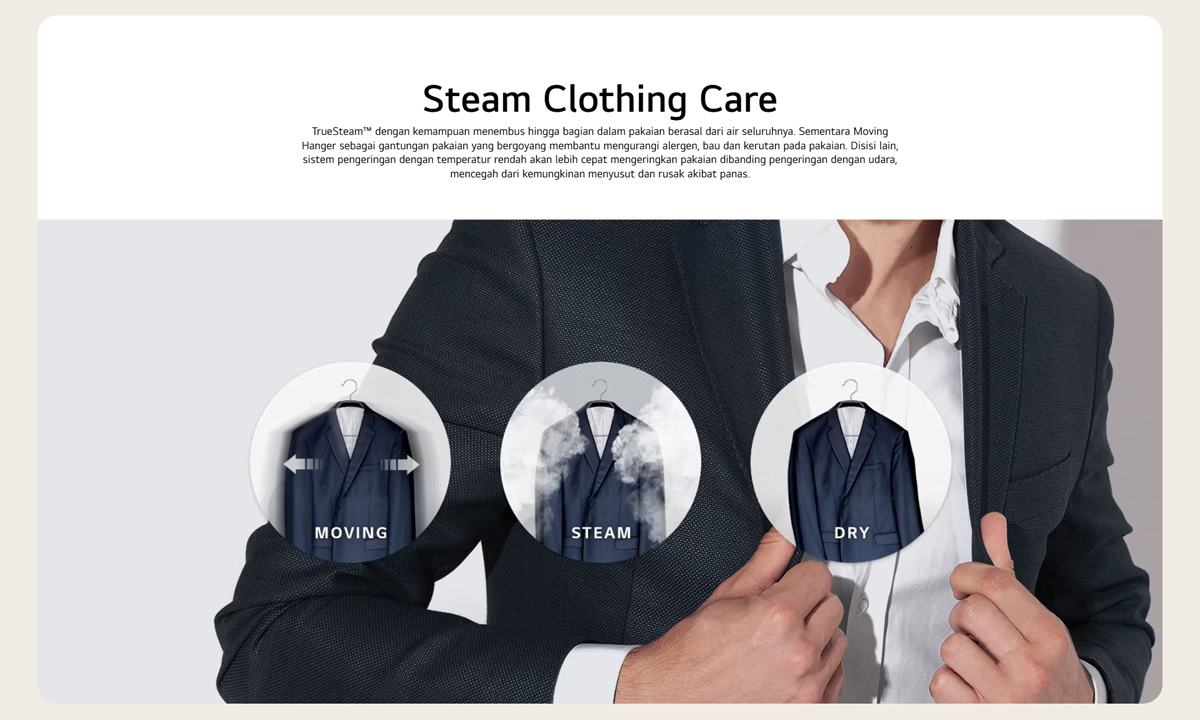 Jual [Free Instalasi] LG Styler Steam Clothing Care 5.2kg Steam ...