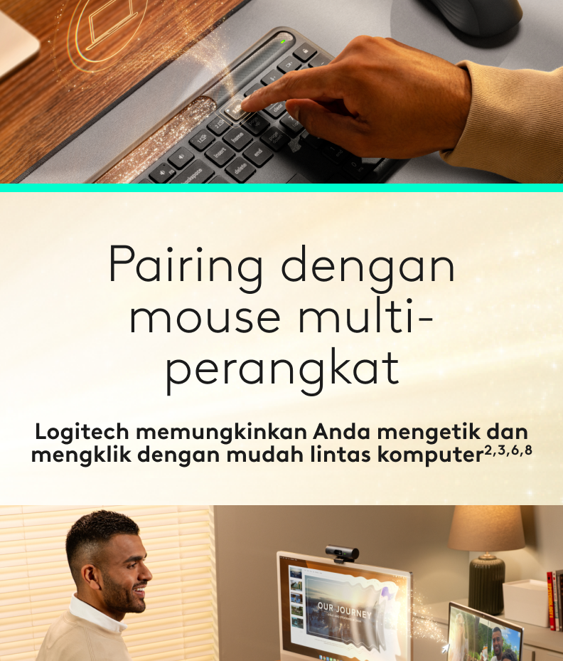 Jual Logitech Signature Slim Solar+ Keyboard Wireless Bertenaga Surya ...