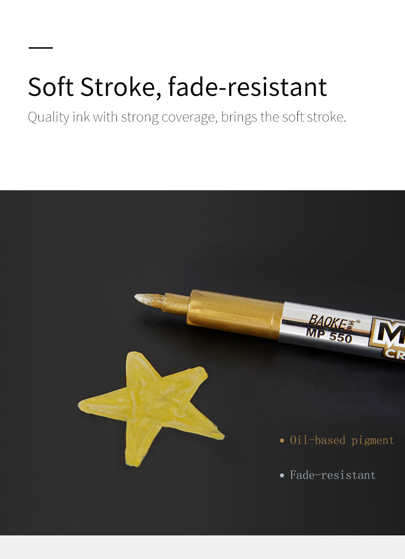 Jual Pena logam emas dan perak Warna: Emas/Perak Spesifikasi: 13.5cm ...