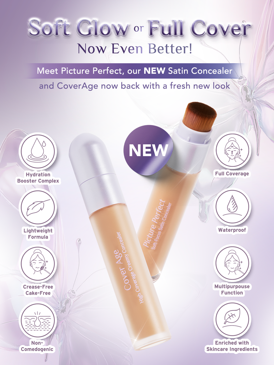 Jual MOP - Picture Perfect Soft-Focus Satin Concealer | Shopee Indonesia