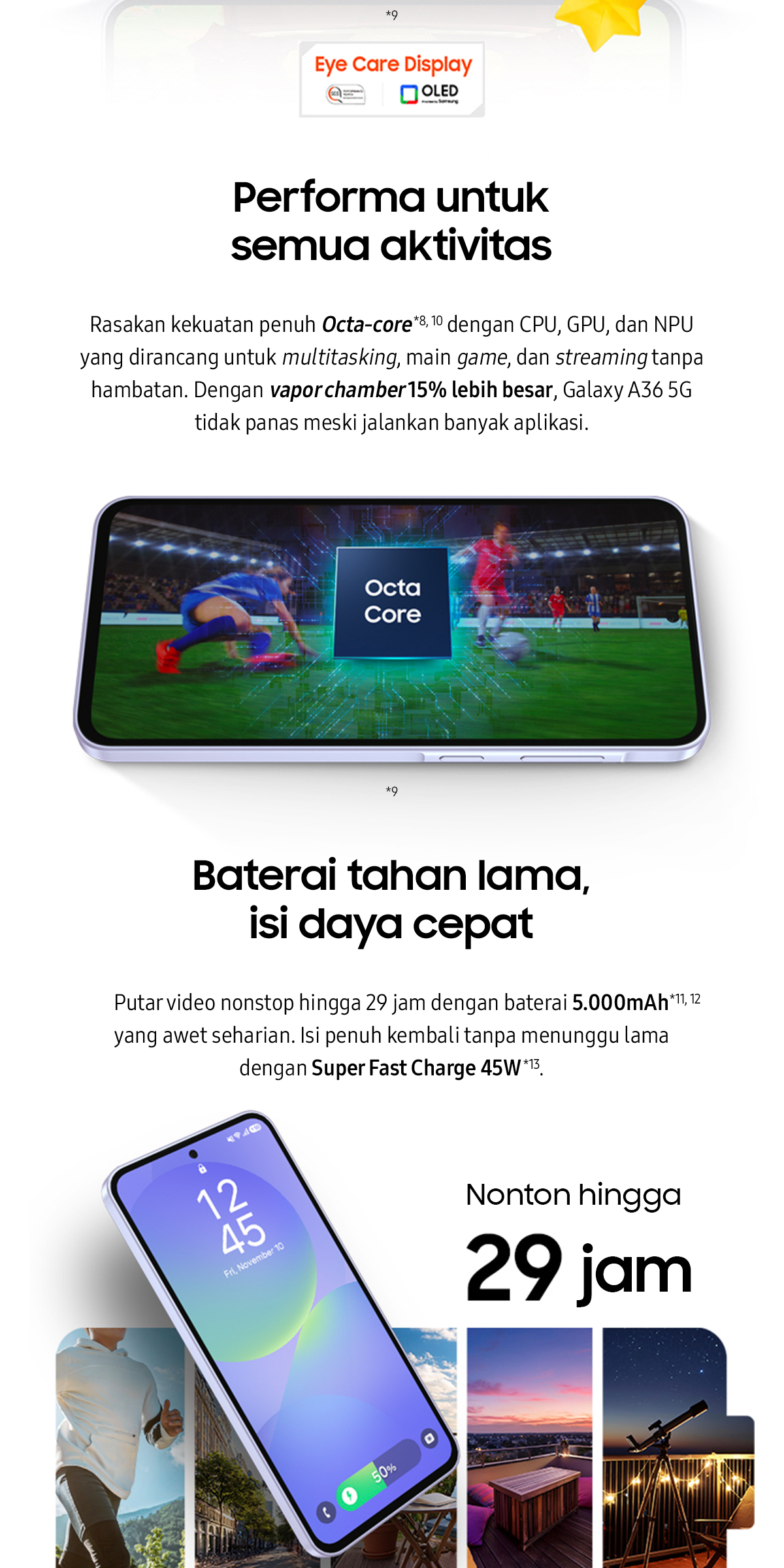 Jual Samsung Galaxy A36 5G 8/256 GB - Awesome Light Green | Galaxy AI ...