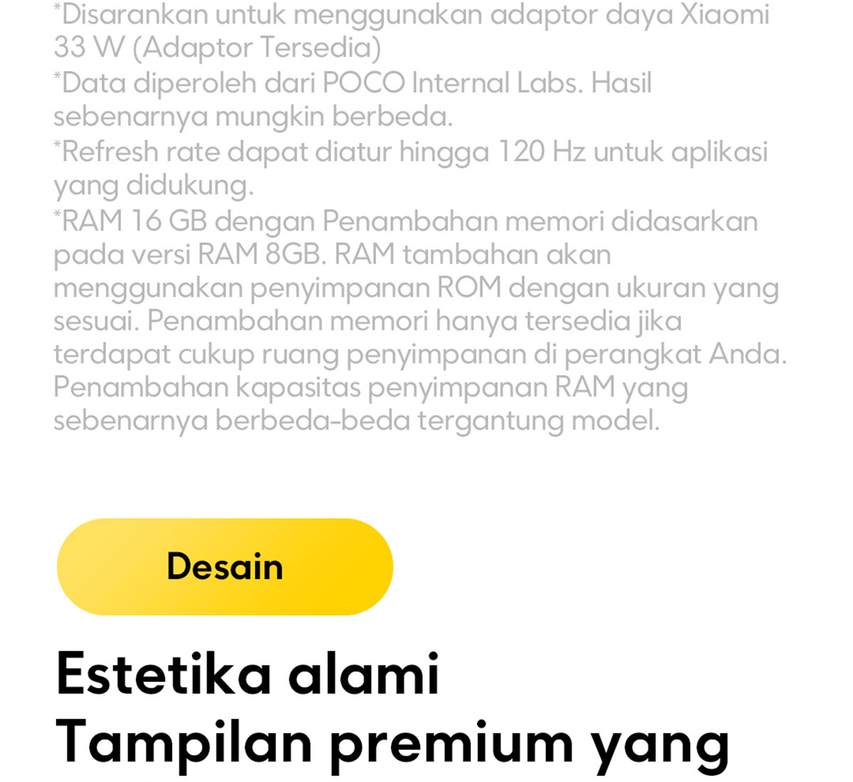 Jual POCO C85 (6/128 GB) (8/256 GB) Baterai besar 6000mAh dengan pengisian daya 33W | Ekspansi ...