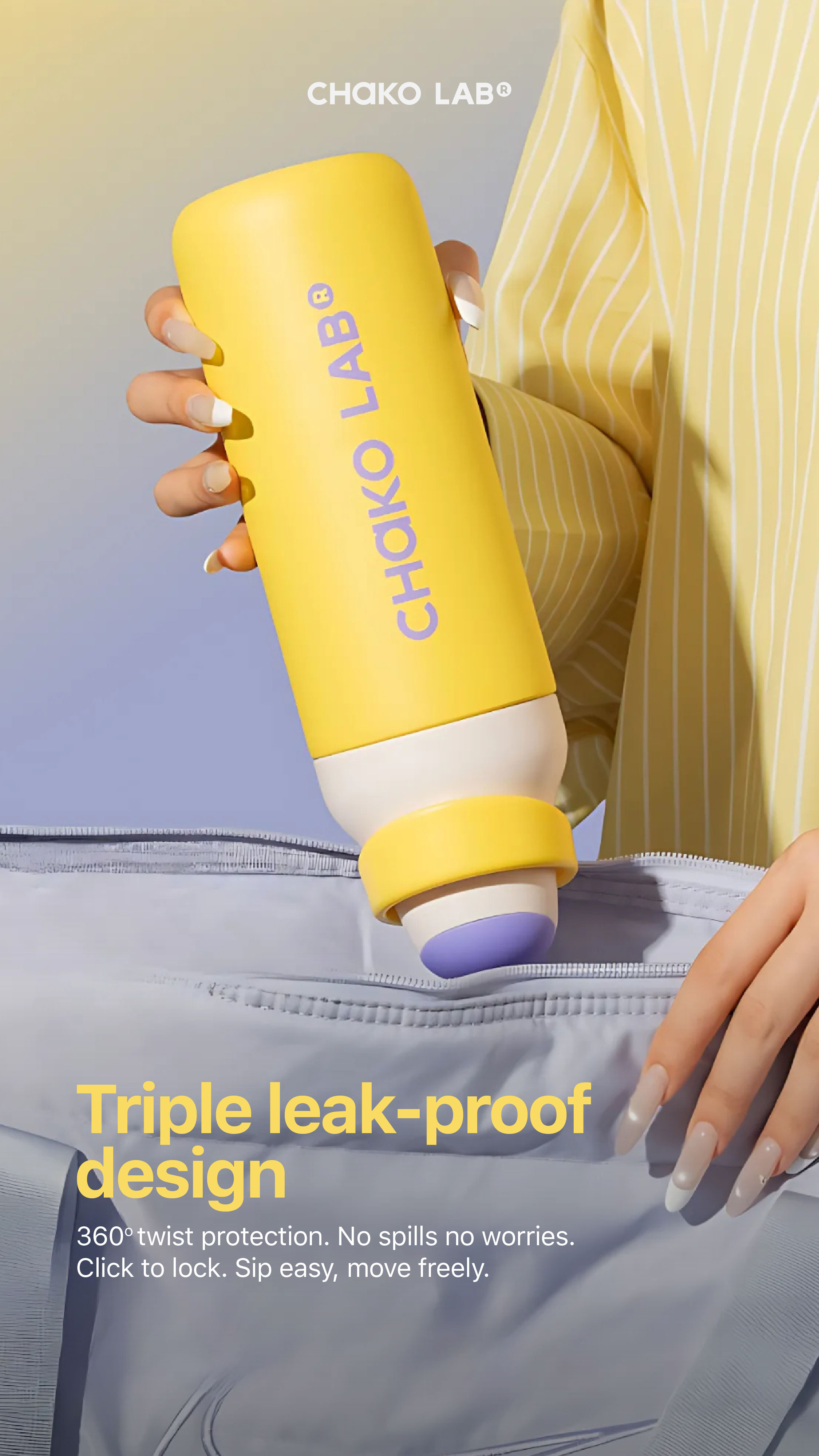 Jual [NEW LAUNCH] CHAKO LAB KaDa DoubleSip Insulated Bottle Buddy ...