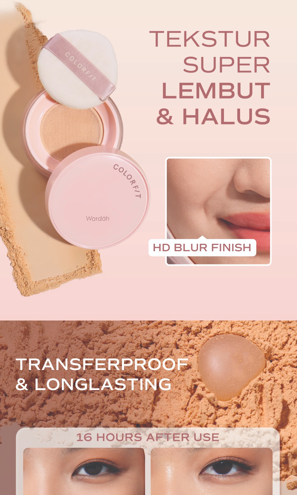Jual NEW! WARDAH Loose Powder Colorfit HD Blurify Loose Powder - Bedak ...