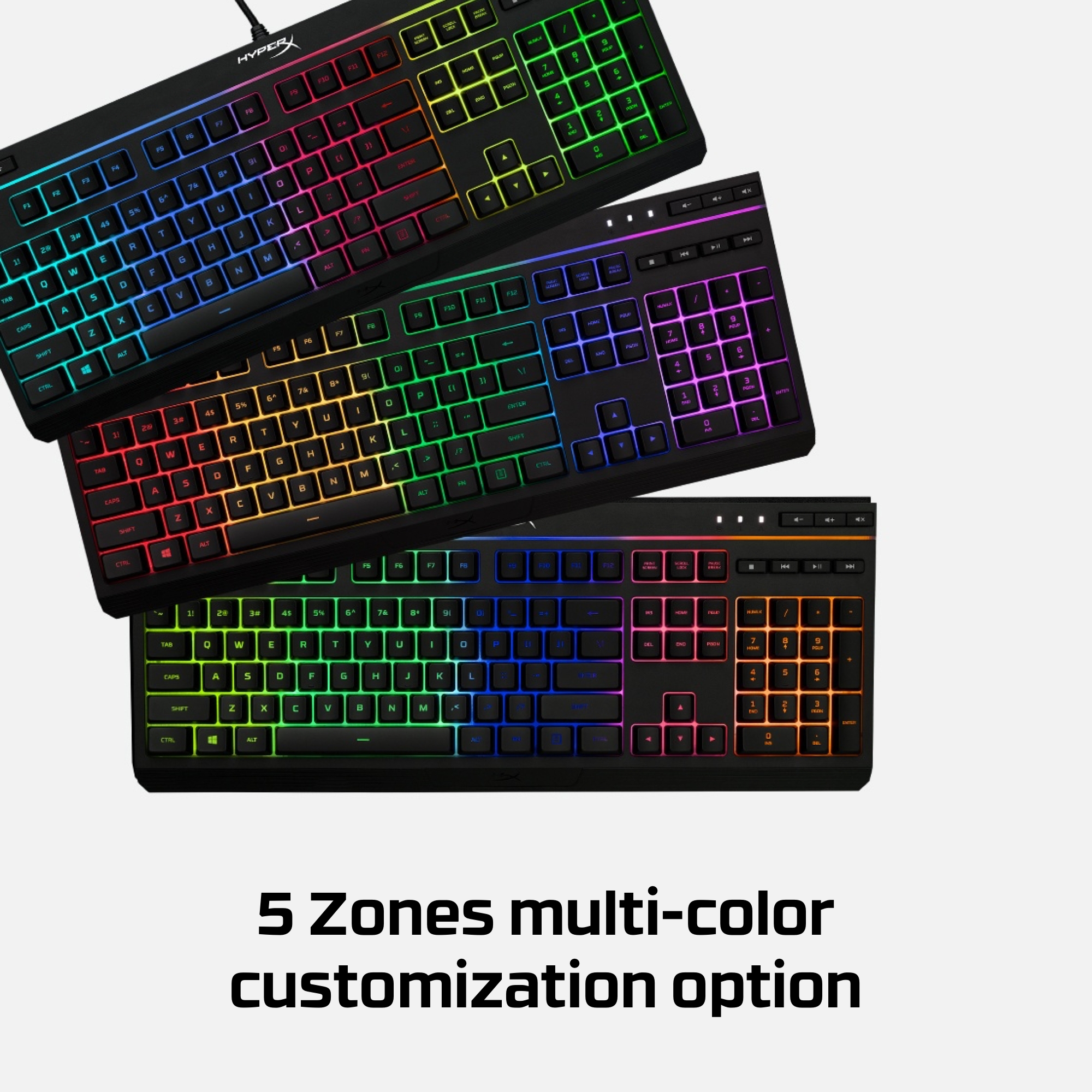Jual HyperX Keyboard Gaming Alloy Core 100% Wired Tactile Membrane ...