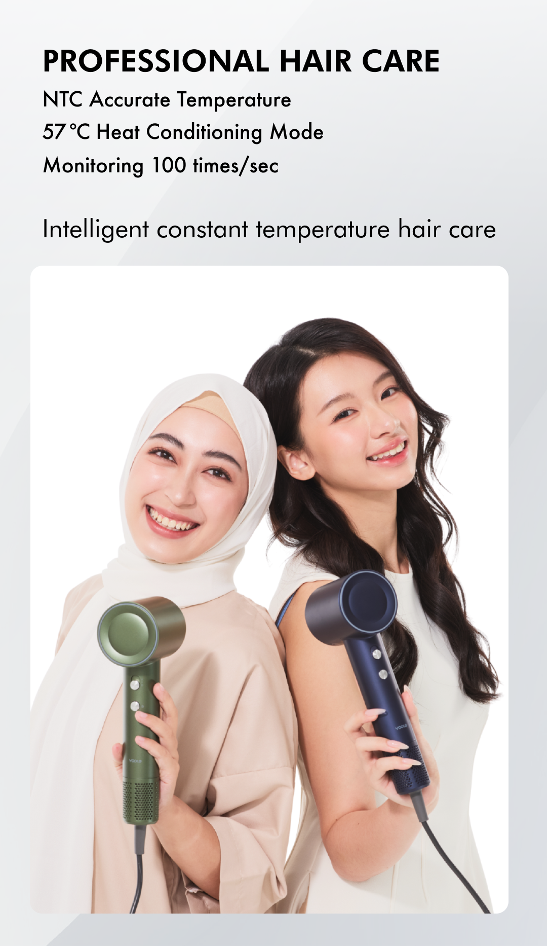 Jual [YOOLE]High Speed Hair Dryer S+/Teknologi plasma/Motor 110K RPM ...