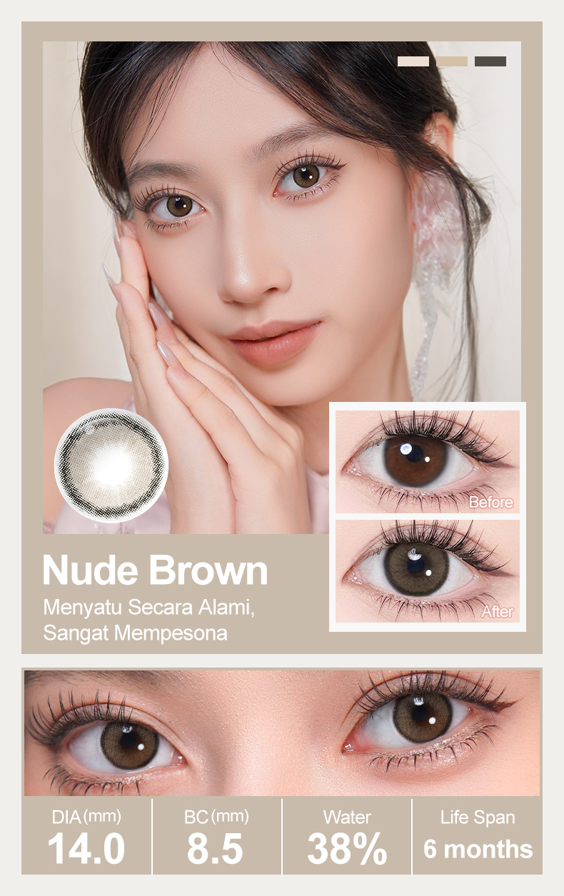 Jual [Diameter kecil Kit]Magister Softlens Minus Kit 14.0mm softlens ...