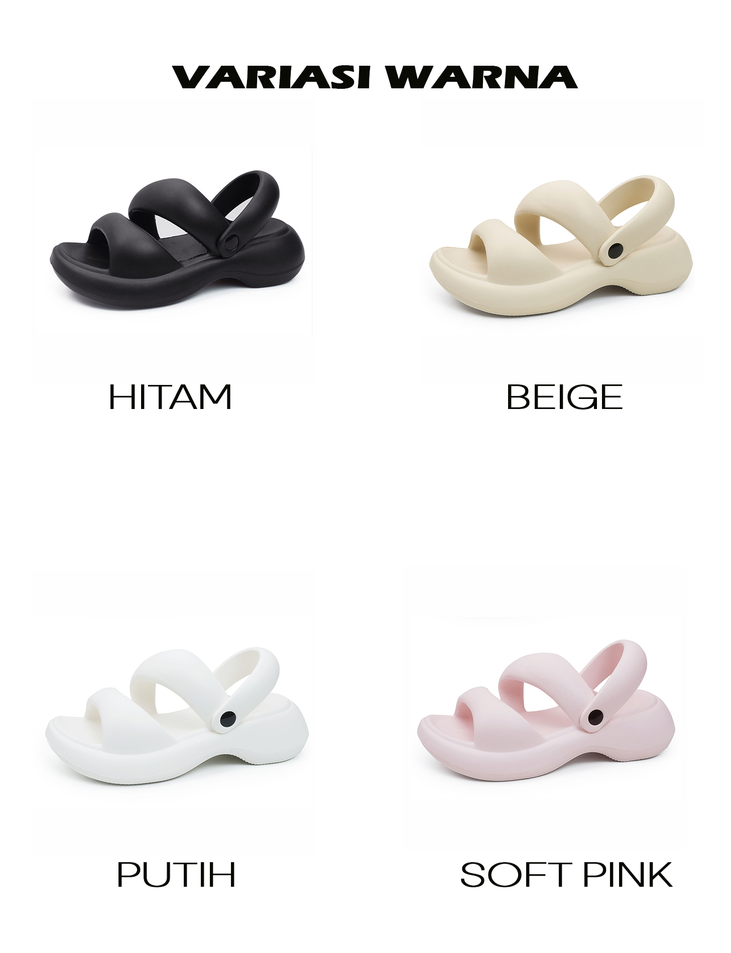 Jual LIMITLESS Sepatu Sandal Cewek Slip On MINI-SO Terbaru 2026 Sendal ...