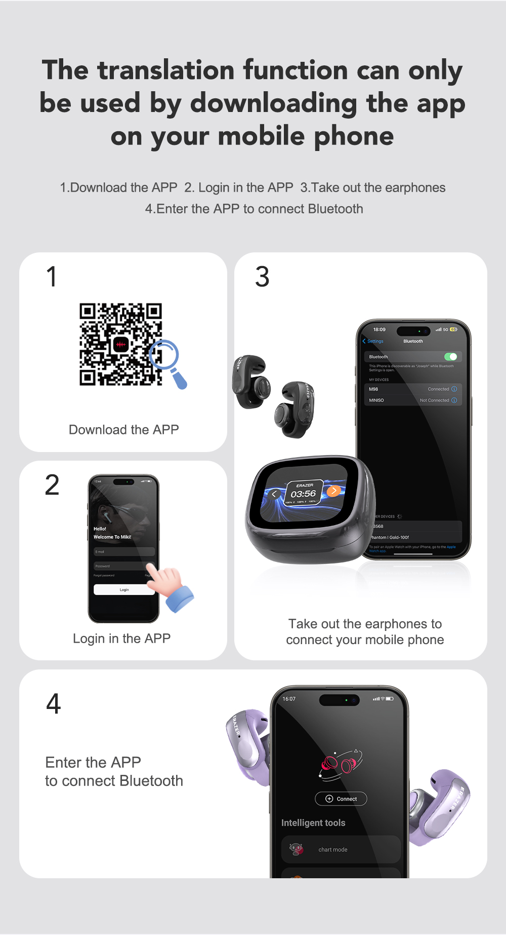 Jual Lenovo ERAZER XF28 Headphone Klip Terbuka, Headphone Bluetooth ...
