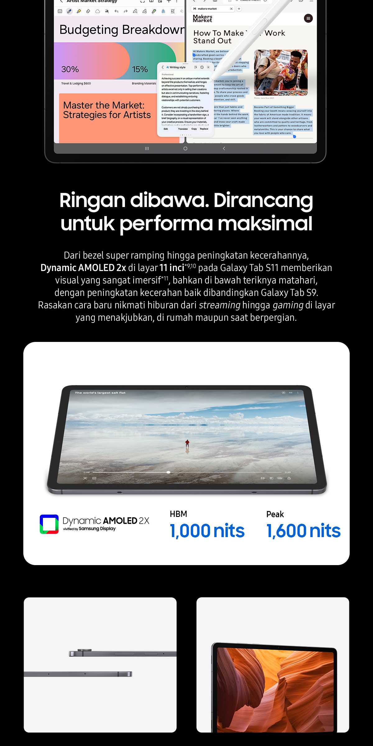 Jual Samsung Galaxy Tab S11 5G 12/256GB - Gray | AI Tablet | Tab ...