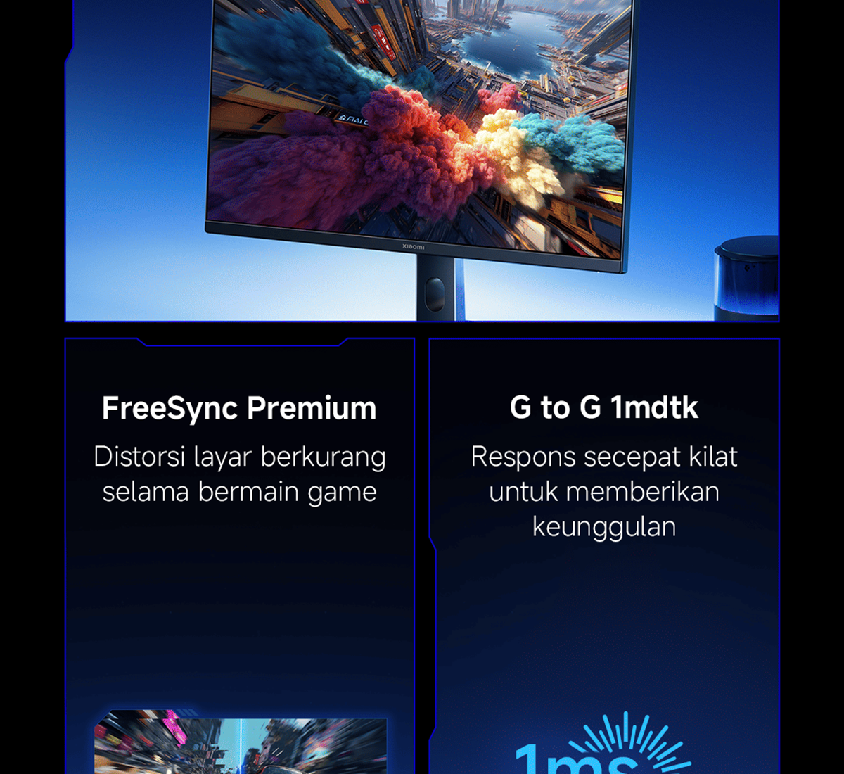 Jual Xiaomi Gaming Monitor G24i 2026 | Fast IPS FHD Resolution | Faster ...