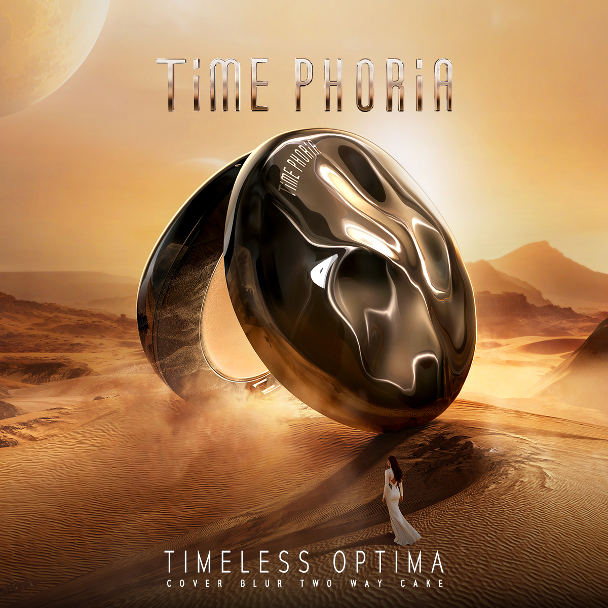 Jual TIME PHORIA - TWC-Two Way Cake Timeless Optima Perfection Powder Foundation Bedak Padat ...