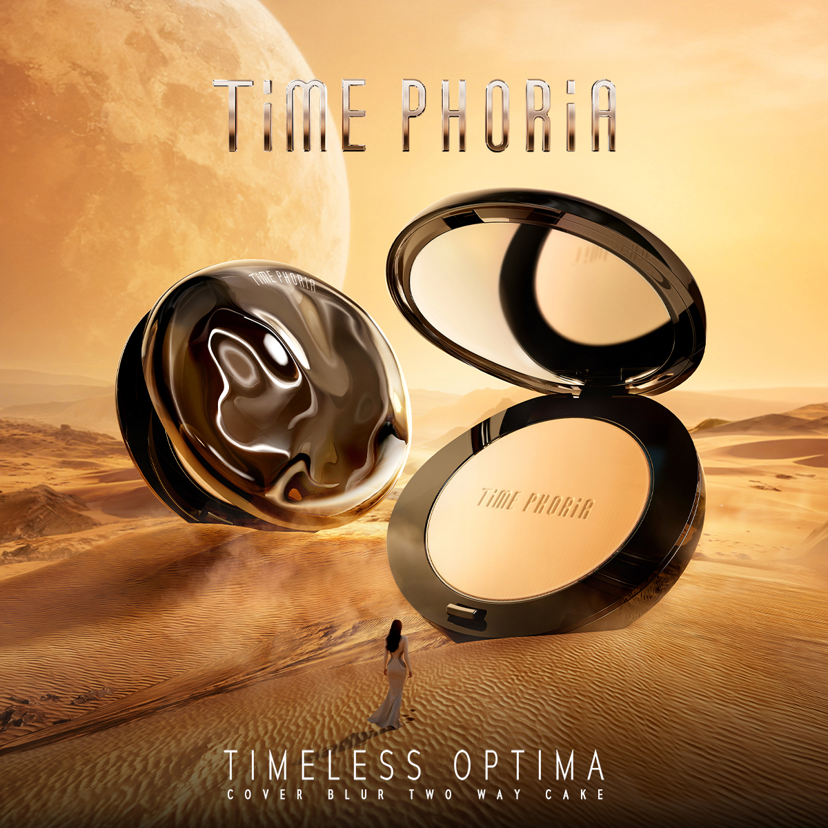 Jual TIME PHORIA - TWC-Two Way Cake Timeless Optima Perfection Powder ...