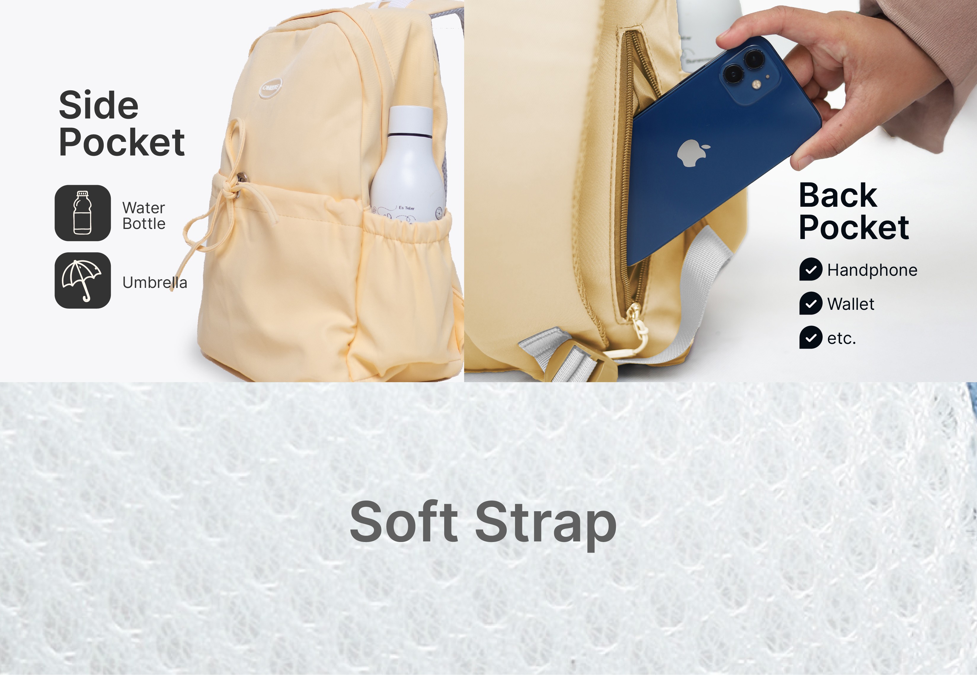 Jual Carry Me - Jennie Backpack / Ransel Wanita / Ransel traveling ...