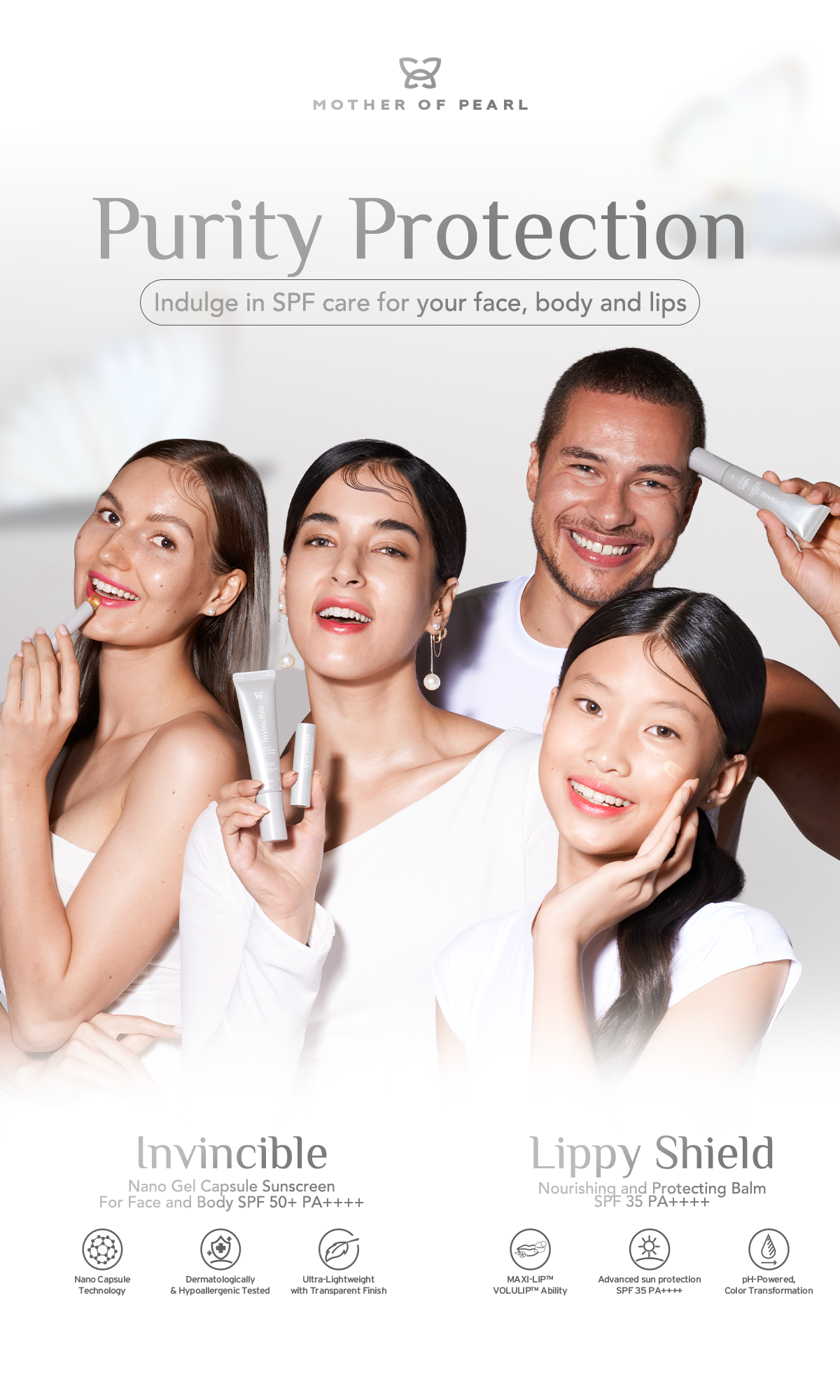 Jual MOP - Invincible Nano Gel Capsule Sunscreen SPF 50+PA++++ | Shopee ...