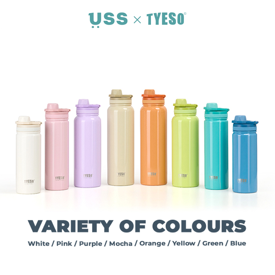 Jual USS x Tyeso Tumbler Botol Minum Stainless 600mL TS-8706C Sports Vacuum Insulated BPA FREE ...