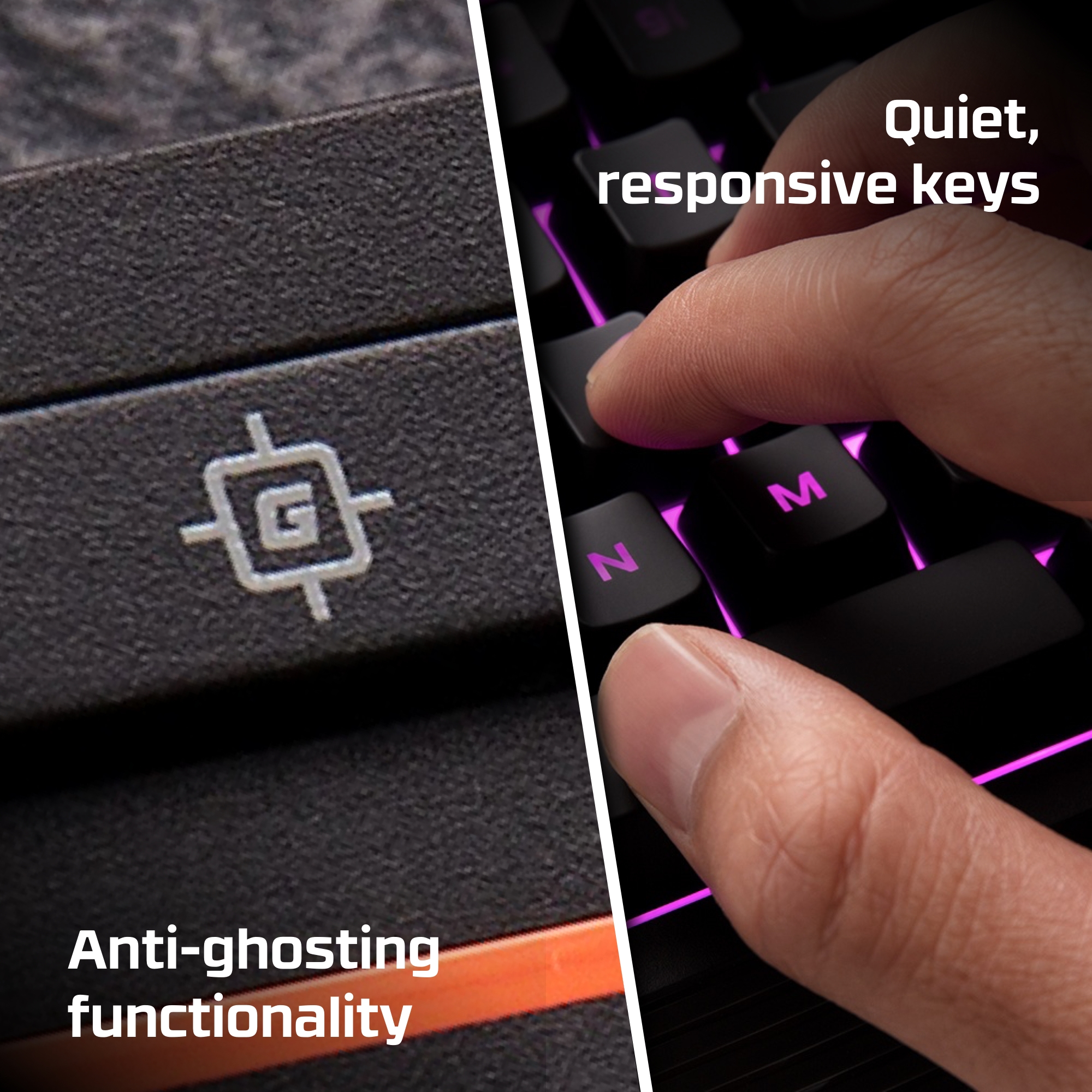 Jual HyperX Keyboard Gaming Alloy Core 100% Wired Tactile Membrane ...