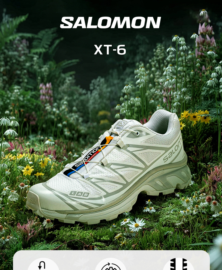 Jual SALOMON XT-6 Unisex SPORTSTYLE Trial Running Shoes Sepatu Sports ...