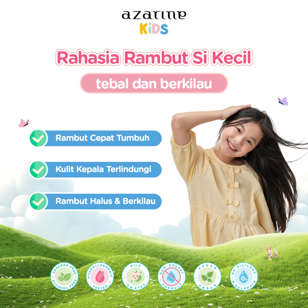 Jual Azarine Kids Hairtopia Nutrition Serum 100ml/Serum Rambut | Shopee ...