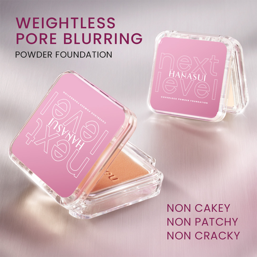 Jual [NEW] Hanasui Next Level Coverlock Powder Foundation - Porefect ...