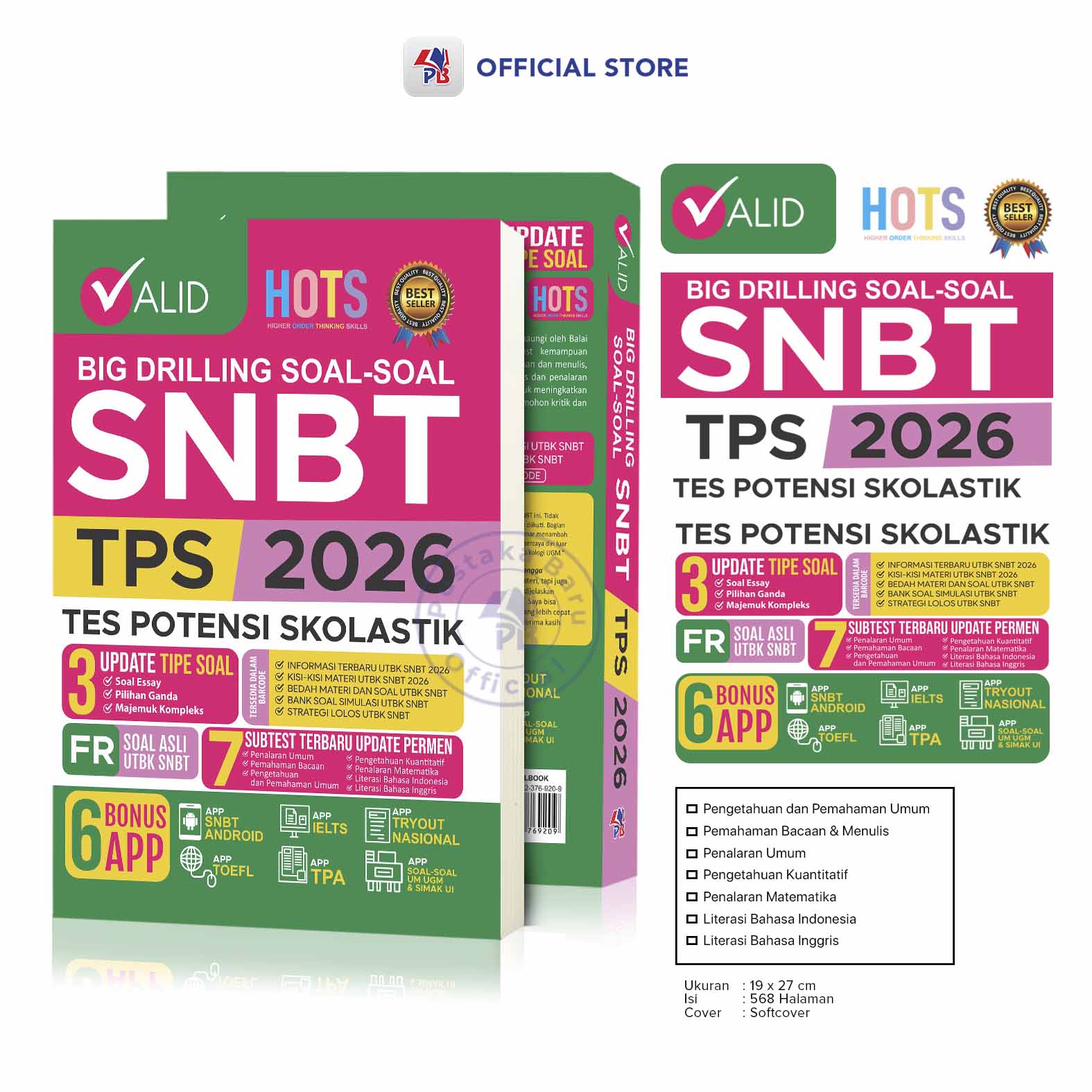 Jual Buku SNBT 2026 / VALID Hots Kisi-Kisi Soal SNBT TPS 2026 – Pustaka Baru Press - PB | Shopee ...