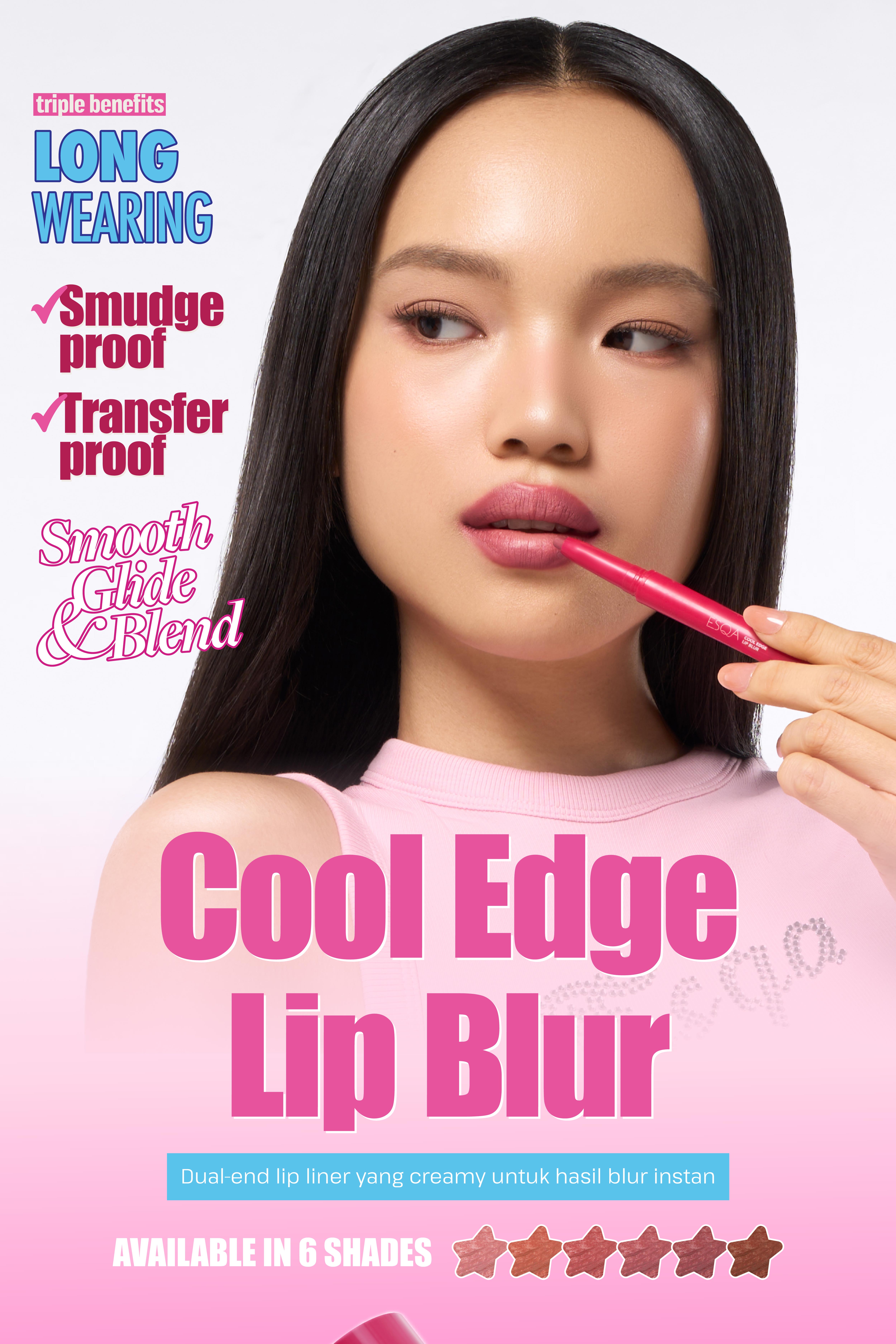 Jual [NEW LAUNCH] ESQA Cool Edge Lip Blur | Shopee Indonesia