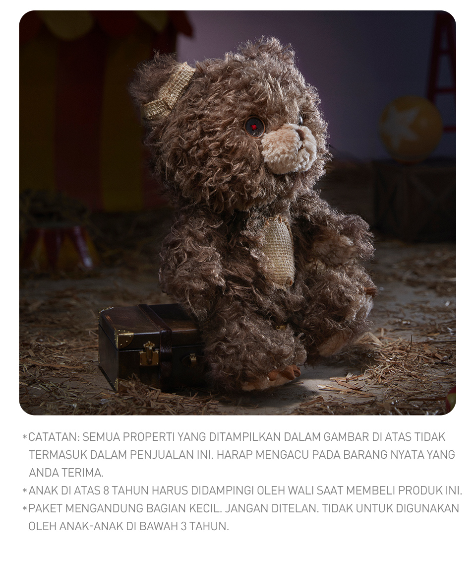 Jual POP MART Hirono Bear Vinyl Plush Doll Action Figure Birthday Gift ...