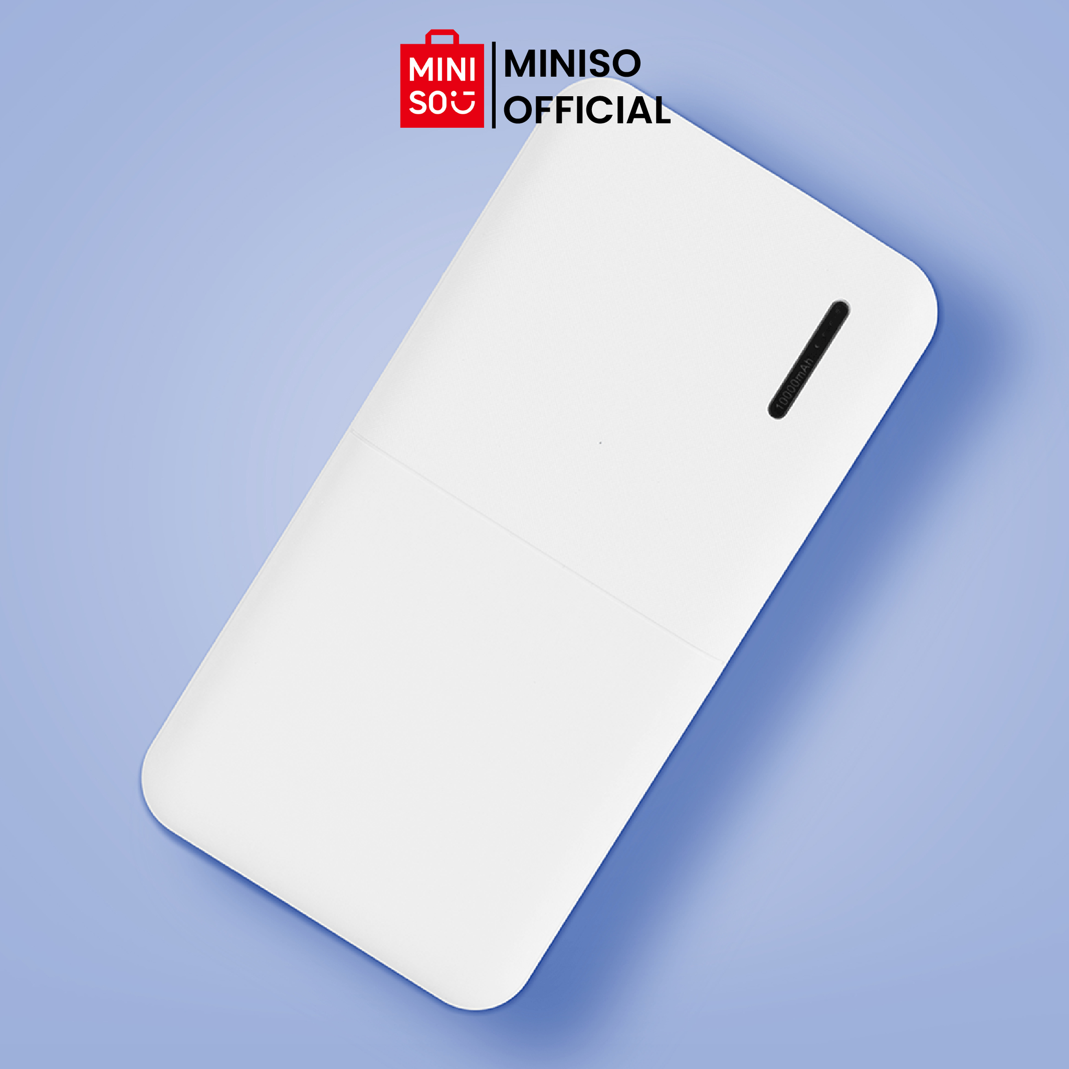 Jual MINISO Powerbank 10000mAh Simple Ringan Power Bank Portable untuk ...