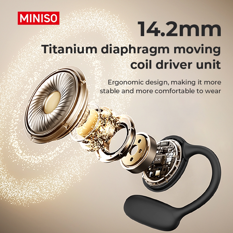 Jual (Braang Clearance)MINISO MS181 OWS Bone Conduction Earphone ...