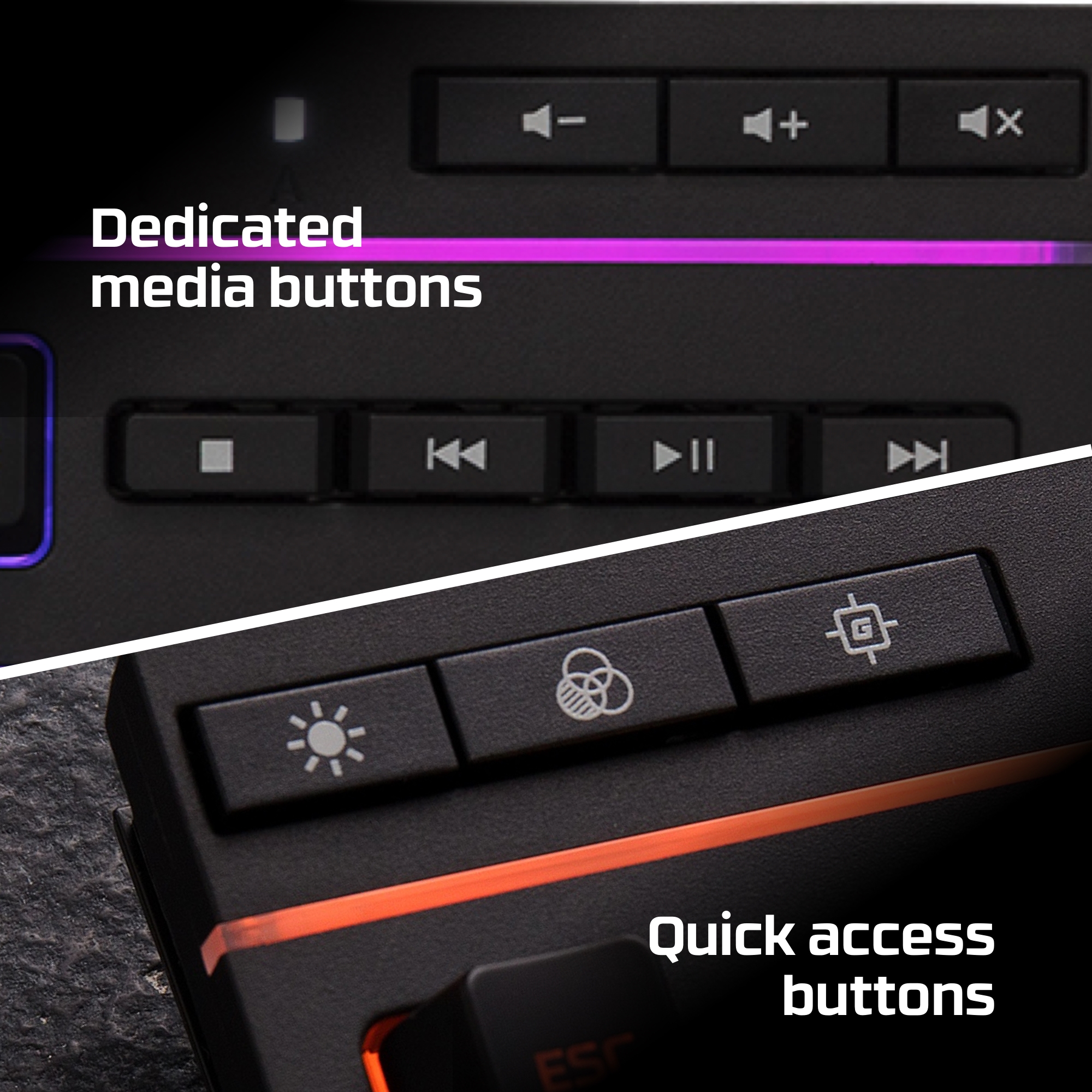Jual HyperX Keyboard Gaming Alloy Core 100% Wired Tactile Membrane ...