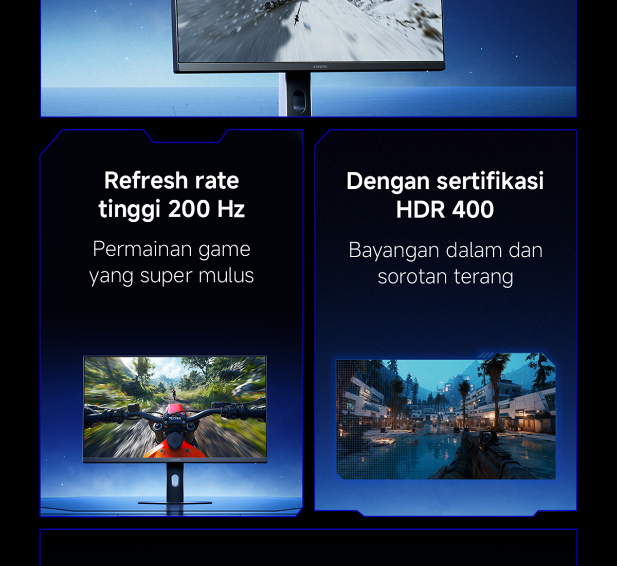 Jual Xiaomi Gaming Monitor G27i 2026 | Faster Refresh Rate 200Hz | Fast ...