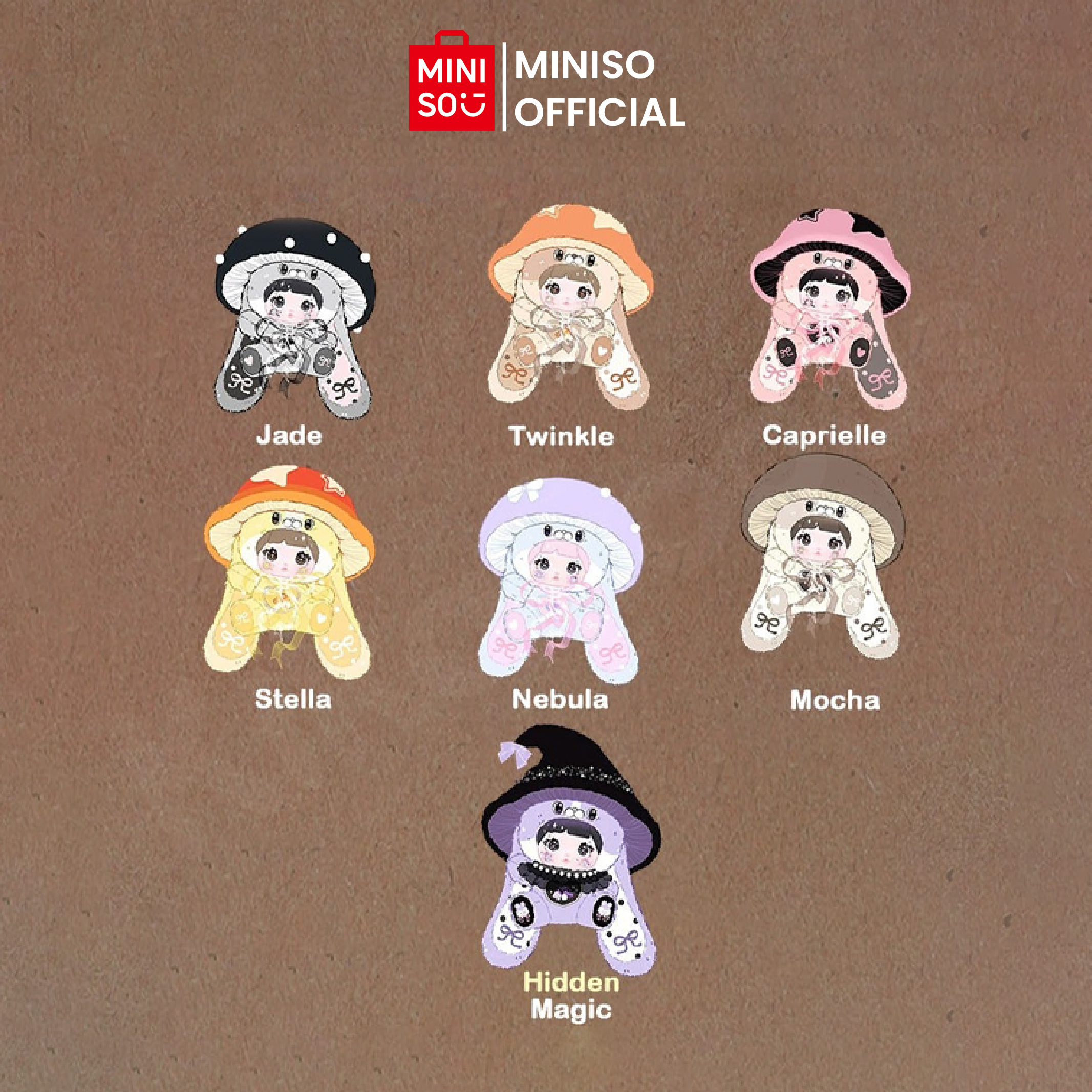 Jual MINISO Nommi Full Collection Blind Box Plush Toy Surprise Box ...