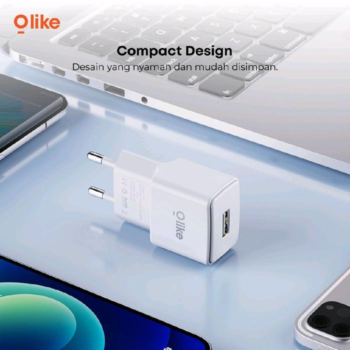 Jual Olike C111 Charger Adaptor 5V - 1A USB Port Safe Charging Adapter ...