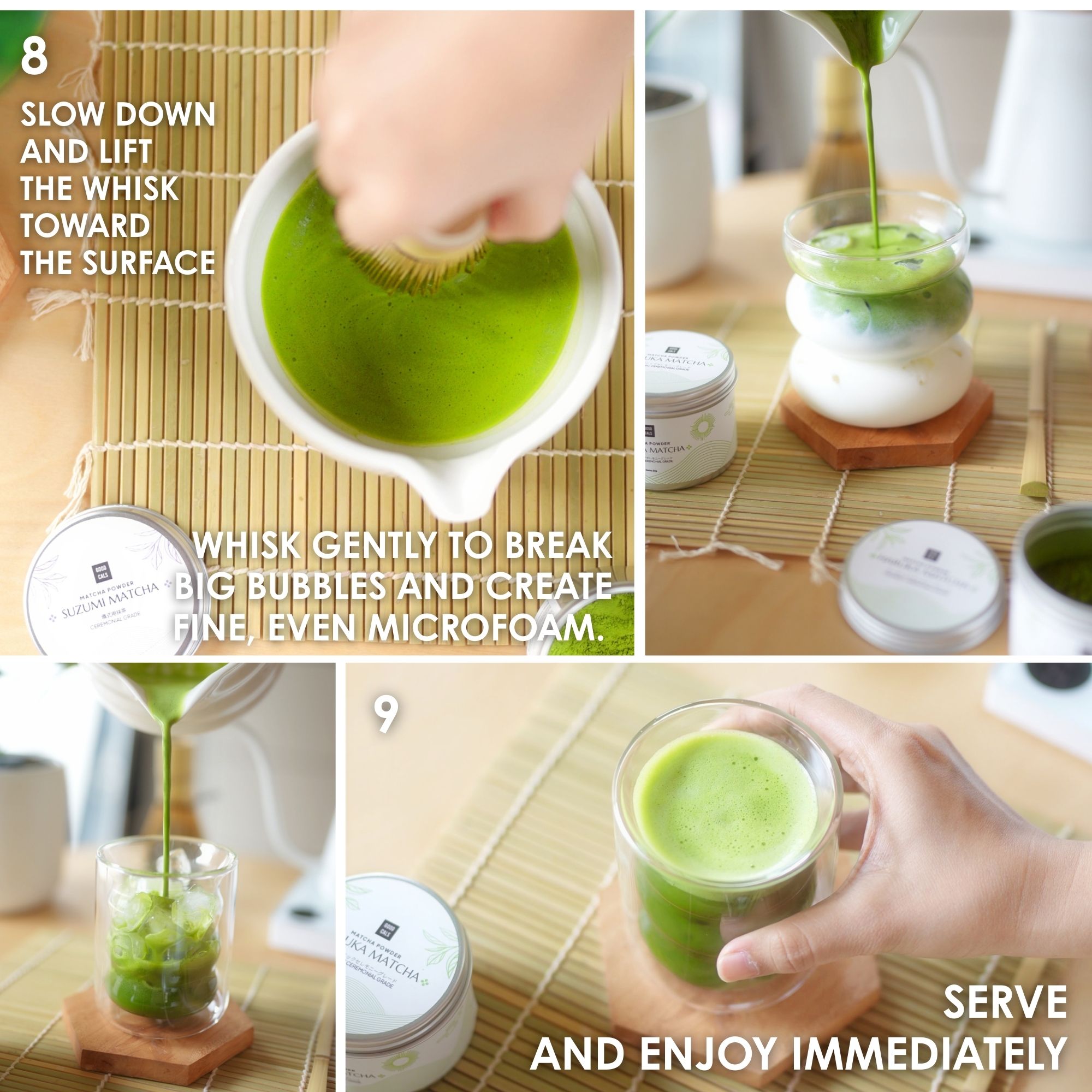 Jual Matcha Ceremonial Grade Pure Matcha Powder GOODCALS: Zuiko ...