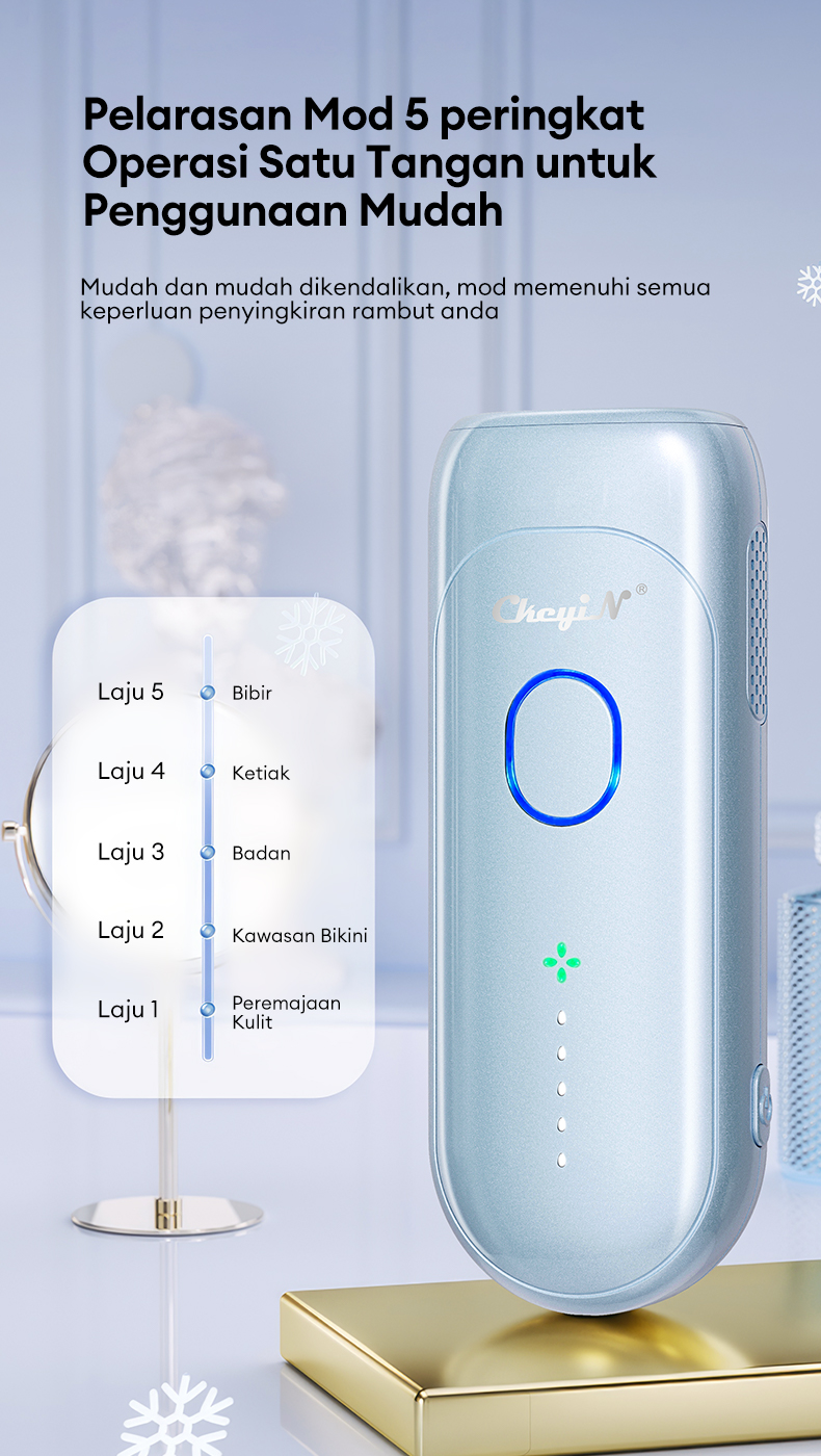 Jual CkeyiN IPL Hair Removal Alat IPL Penghilang Bulu Permanen Perontok ...