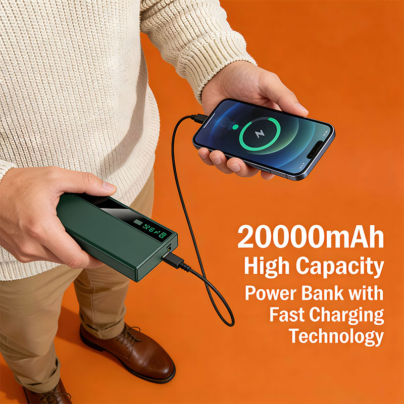 Jual LIANGWE LENTIVEN Powerbank Mini Fast Charging 20000mAh With Port ...