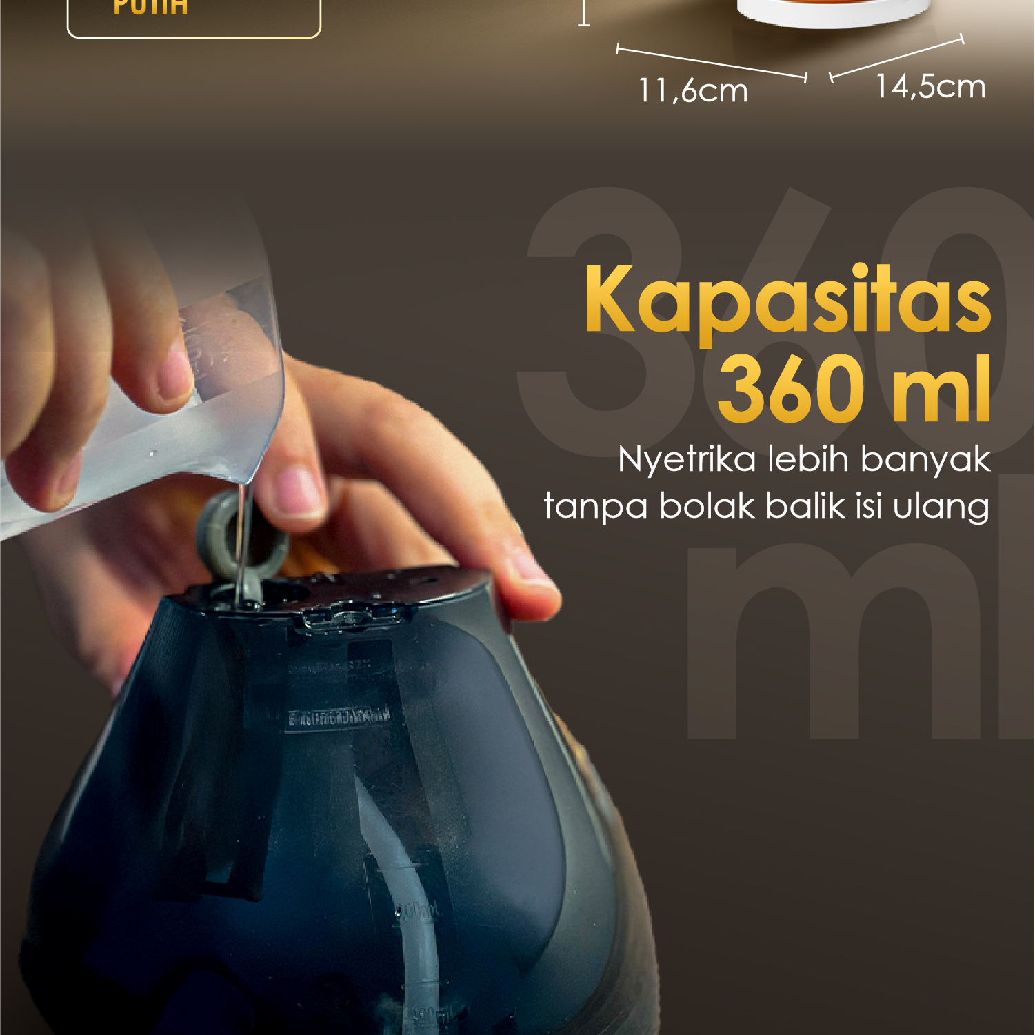 Jual Pandaoma Setrika Uap Verti Setrika Kapasitas Besar 360ml dengan ...