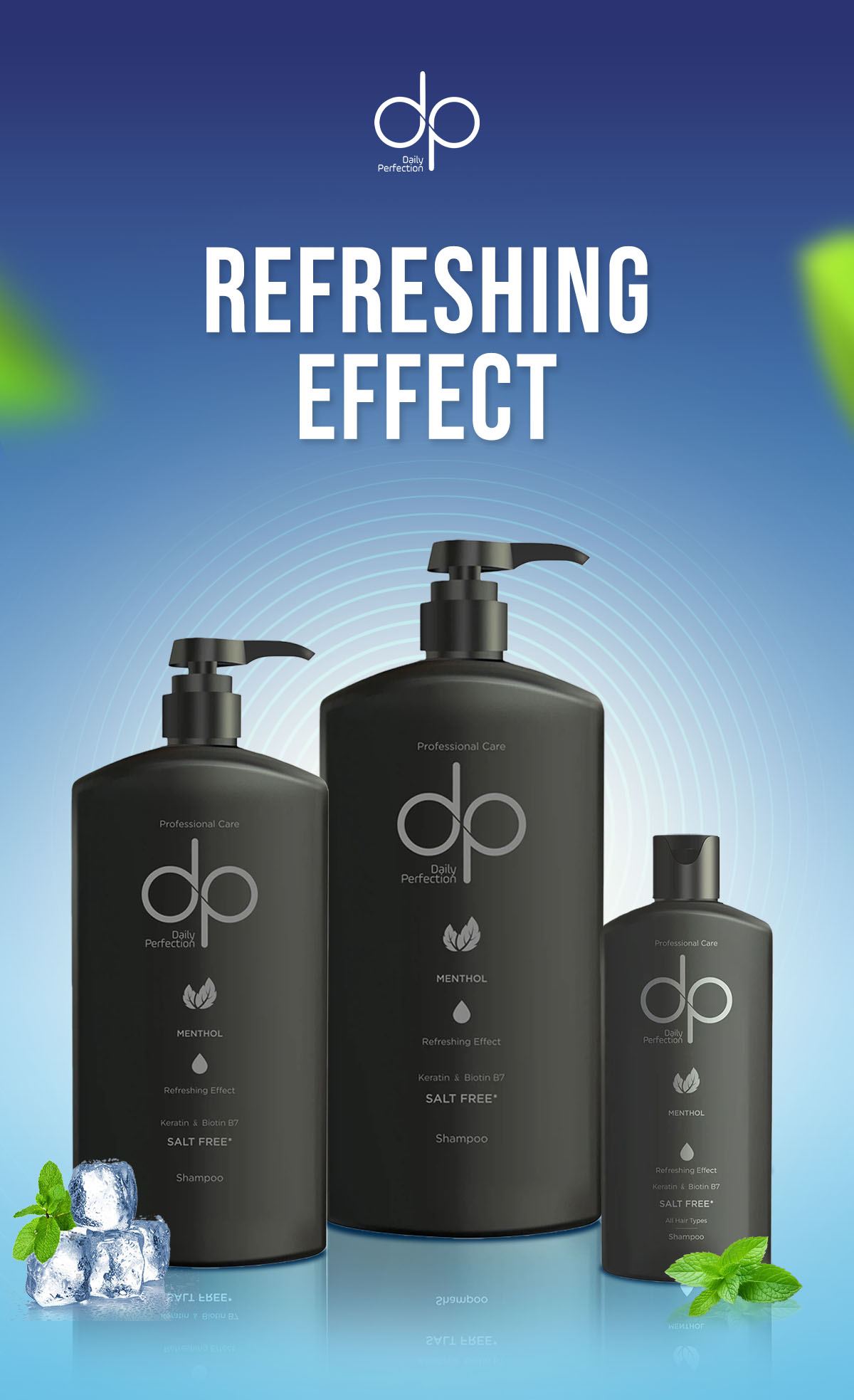 Jual DP Daily Perfection Shampoo Refreshing Effect - Salt Free Shampo ...