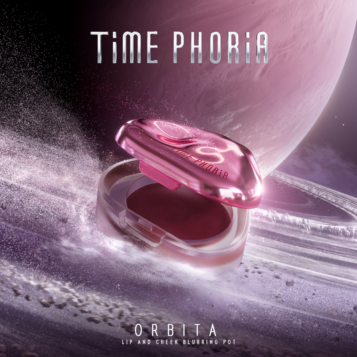 Jual TIME PHORIA - Orbita Lip And Cheek Blurring Pot 3 in 1 Blurring Pot Liptint Lucu Lipstik ...